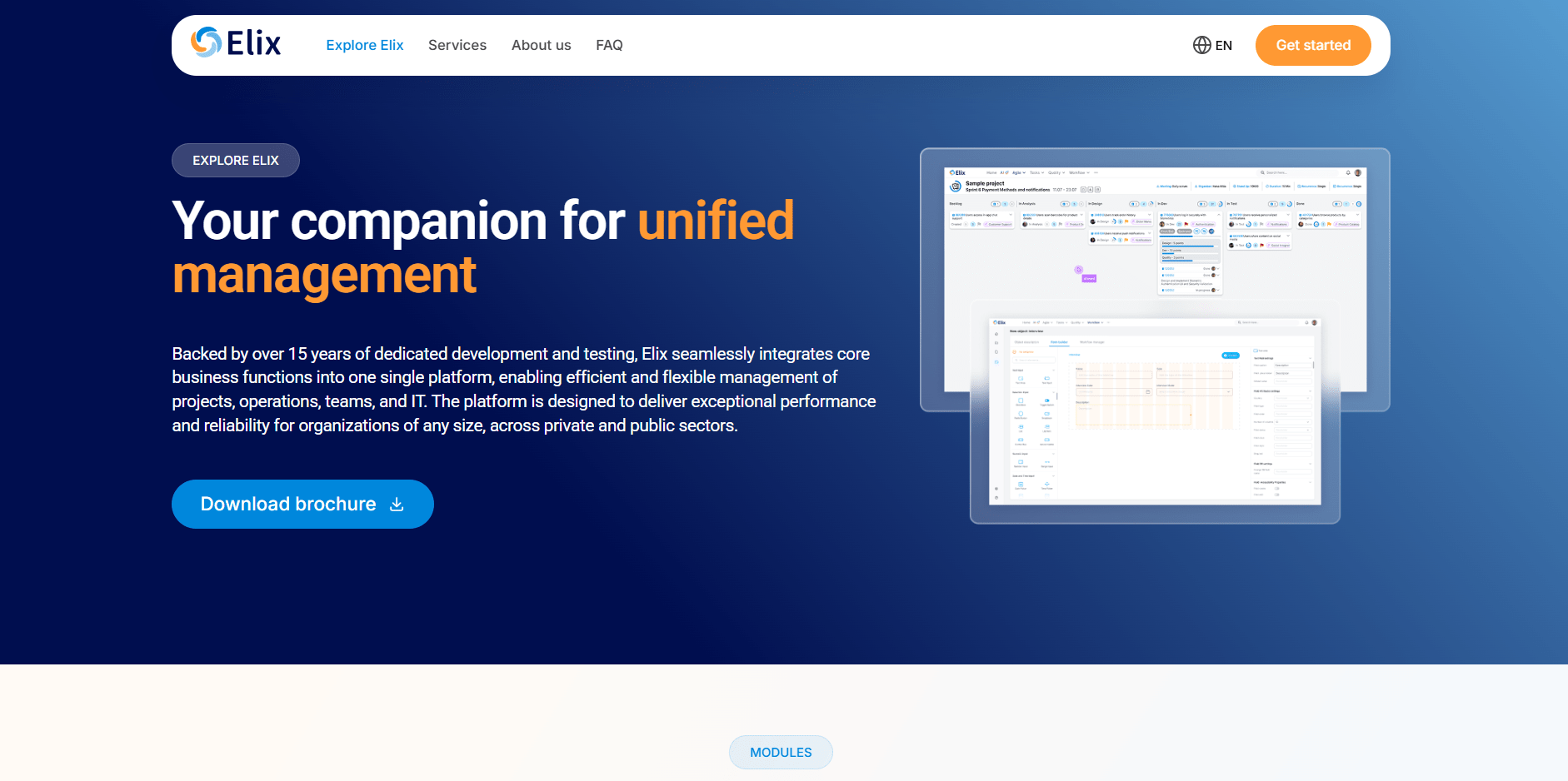 Elix – Logiciel de Gestion d’Entreprise tout-en-un